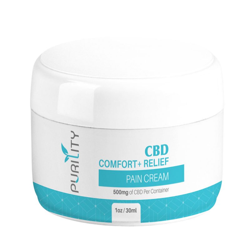 CBD Cream For Pain Relief. Hemp CBD Lotion For Pain in Men & Women